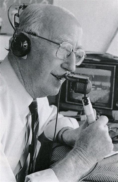 Alan Mcgilvray Commentating On The Centenary Test