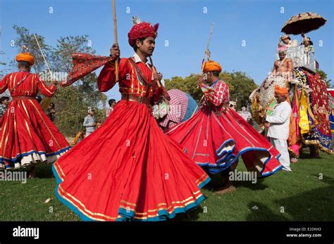 India Rajasthan State Jaipur Elephant Festival Stock Photo Alamy