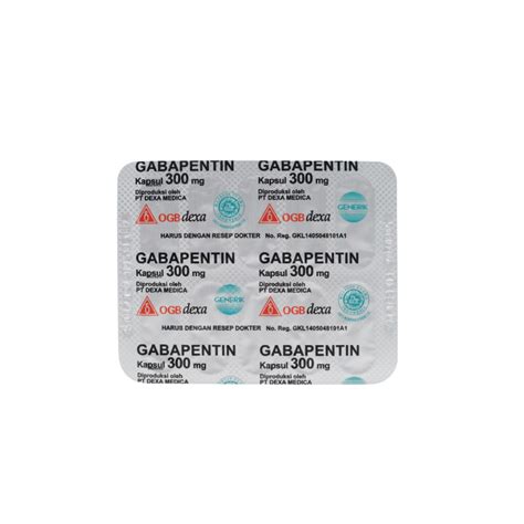 Jual Gabapentin 300 Mg Cap Farmaku