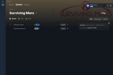 Surviving Mars Cheats And Trainer For GOG Trainers WeMod Community