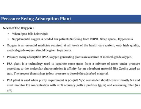 Psa Plant Statistics And Maintenancepdf Healthcare Industry Industries