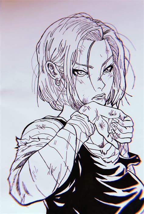Android 18 Rdrawing