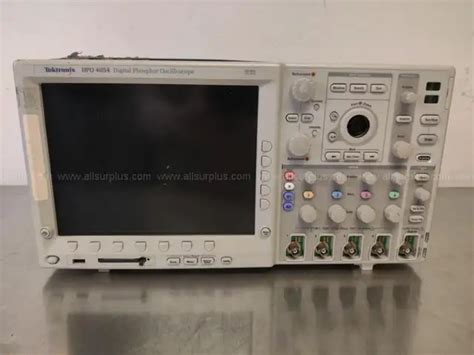 Tektronix Dpo4054 Digital Phosphor Oscilloscope 500mhz 2 5gs S Allsurplus
