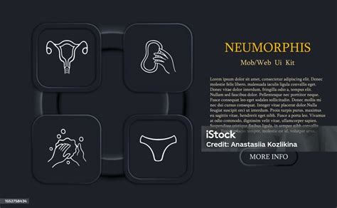 월경을 나타내는 벡터 아이콘 집합입니다 기간 생리주기 생리대 탐폰 생리컵 달력 Neomorphism 스타일입니다 벡터 선 아이콘