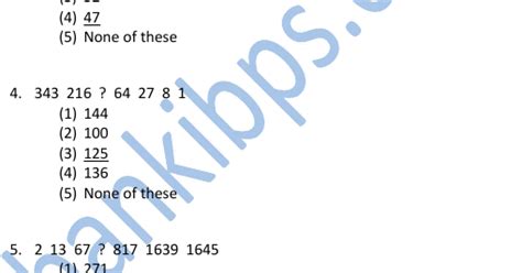 Ibps Aptitude Test