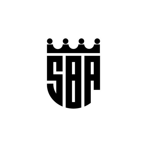 Sba Letter Logo Design In Illustration Vector Logo Calligraphy