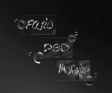 Premium Psd Smartphone Screen Mock Up In Glassmorphism Style With