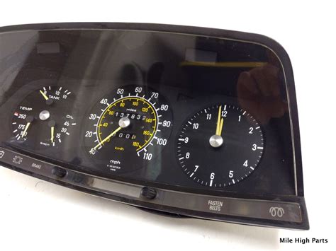 81 85 Mercedes W123 300d Instrument Cluster Speedometer 138k 87001050