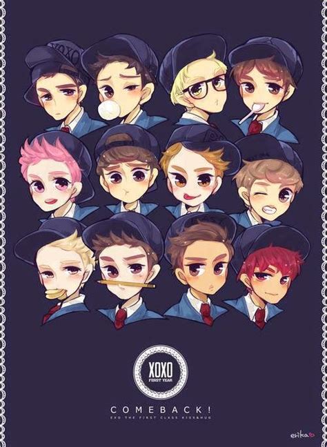 Exo The Planet Chibi Cute Exo