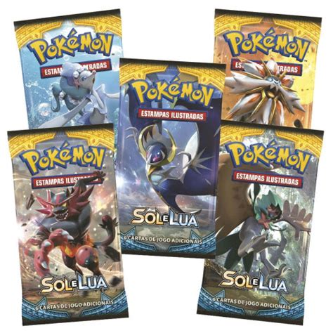 Kit Booster Com Todas Artes Sol E Lua Pokemon