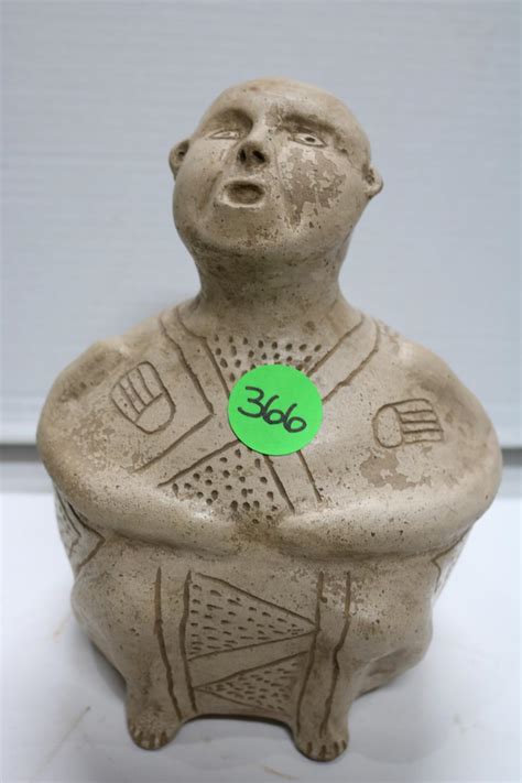Lot 10” Sitting Human Hooded Figure