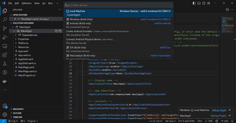 Using Visual Studio Code For Net Maui Development Developer Thoughts
