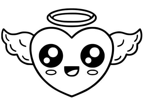 Coloriage Kawaii à Imprimer Sur Coloriageenfantcom