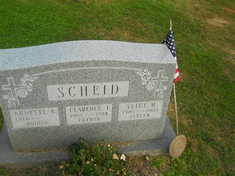 Alice Margaret Scheid 1905 1988 Find A Grave Memorial