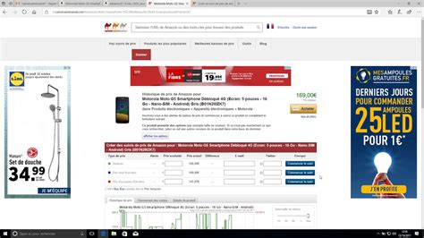 Surveillez les prix de produits Amazon et soyez alertés lorsquils baissent avec camelcamelcamel