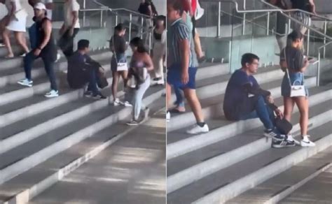 Plaza Andamar Dan Información Sobre Sujeto Que Grabó A Mujer Debajo De La Falda