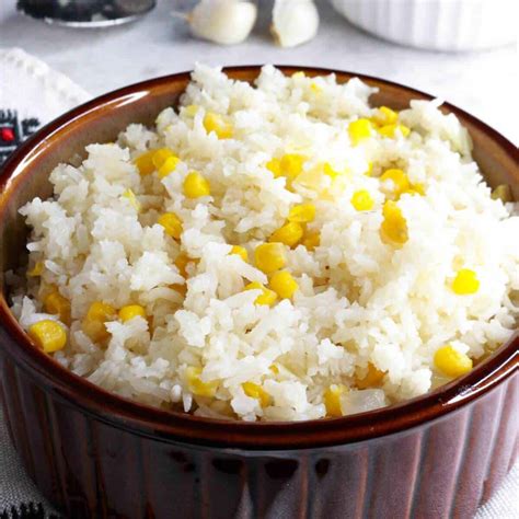 How To Cook Corn With Rice
