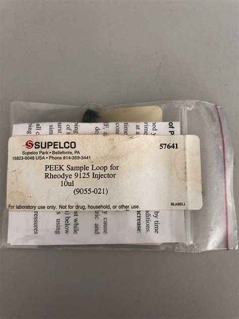 Rheodyne 3725i 038 Rheodyne 2ml Sample Loop