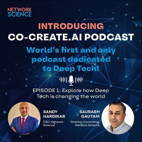 network science on linkedin deeptech podcast cocreateai innovation