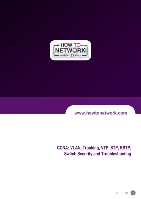 SOLUTION: Ccna switching cheat sheet - Studypool
