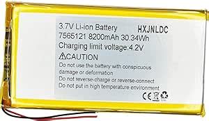 DC V MAh Rechargeable Lithium Polymer Battery Suitable For DIY V Electronic