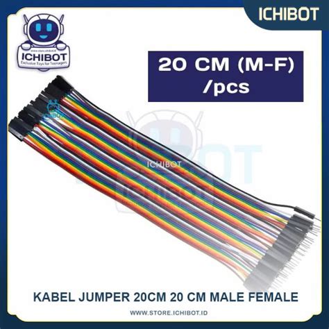 Kabel Jumper Cm Cm Male Female Cable Harga Per Pcs Biji ICHIBOT STORE