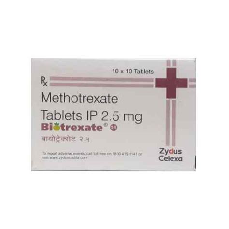 Biotrexate 25mg Tablet Wingsmed Online Pharmacy Exclusively For