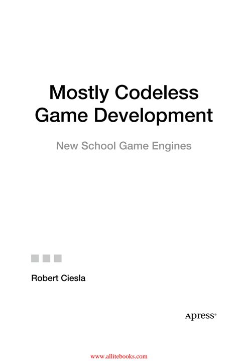 SOLUTION Mostly Codeless Game Development Studypool