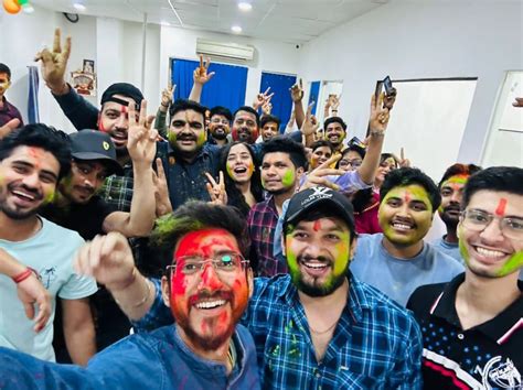 Gtech Llc On Linkedin Holi Celebration In Office Happy Holi Everyone