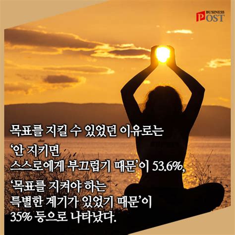 카드뉴스 새해 목표 지키지 못 해도 죄책감은 버려야