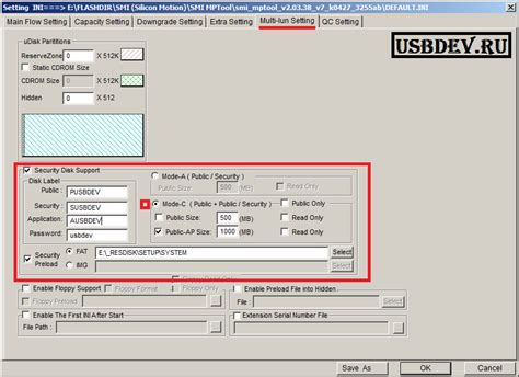 Install Smi Mass Production Tool Open Disk Fail
