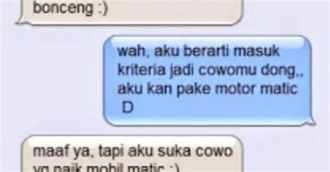 Potret Chat Pacar Bahas Motor Ini Kocak Banget Photo