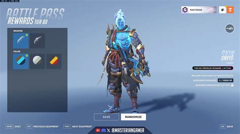 Owcavalry Season 7 Mythic Skin Onryō Hanzo Only Has Two Bow Options