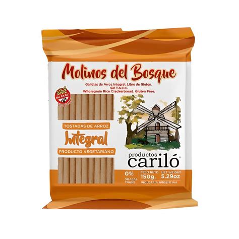 Molinos Del Bosque Tostadas De Arroz Integral 150 G