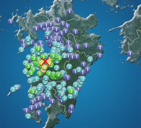 熊本県天草・芦北地方でm48の地震 最大震度4 津波の心配なし ウェザーニュース