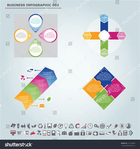 Vector Infographic Template Infographic Infochart Diagram Stock Vector Royalty Free