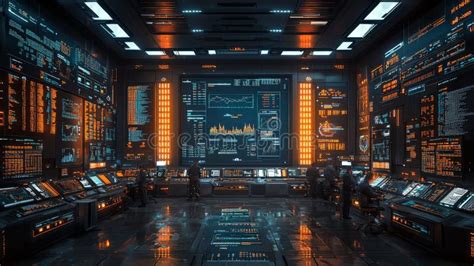 362 Futuristic Data Center Advanced Digital Interface Control Room Stock Photos - Free & Royalty ...