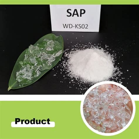 China Polyacrylate De Potassium For Trees Super Absorbent Polymers