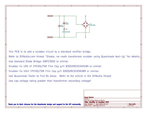 Cl 60 Soft Start Ac Cap And Bridge Rectifier Snubber Pcb Kit Etsy