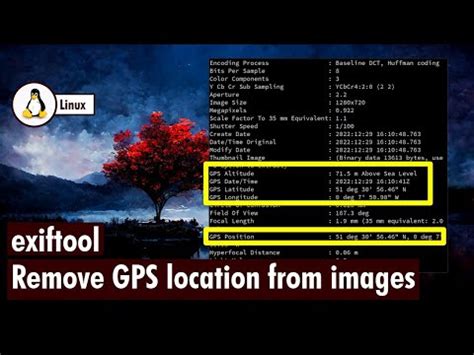Remove GPS Location From Images Using Exiftool Ravi Sagar