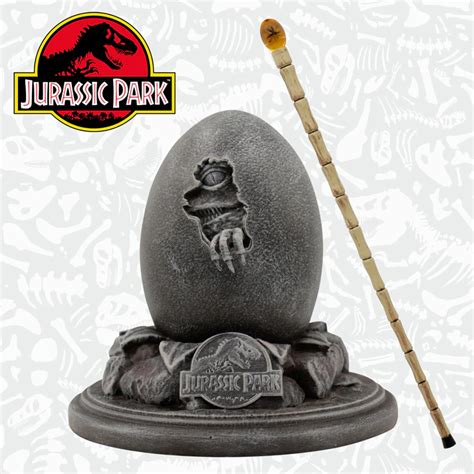Bems Jurassic Park 30th Egg Cane Set Limited Edition Replica