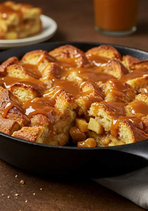 Caramel Apple Bread Pudding Recipe Youll Crave Every Time