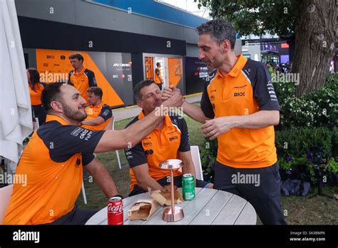 Melburne Australia 15 Mar 2025 Andrea Stella During The Formula 1