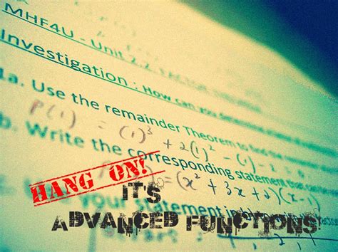 Hang On Its Advanced Functions Transformation Of Logarithmic Function