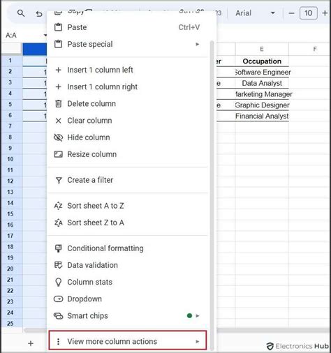 How To Rename Columns In Google Sheets