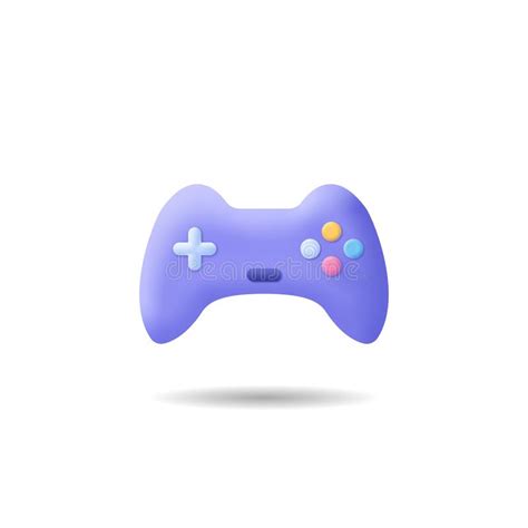 Joystick Gamepad Game Console Or Game Controller Computer Gaming 3d