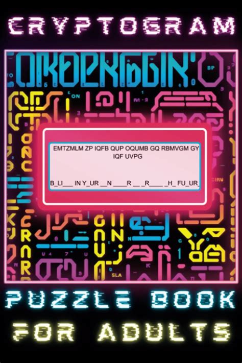 Cryptogram Puzzle Book For Adults Boost Your Brainpower And Succeed With 52 Motivational