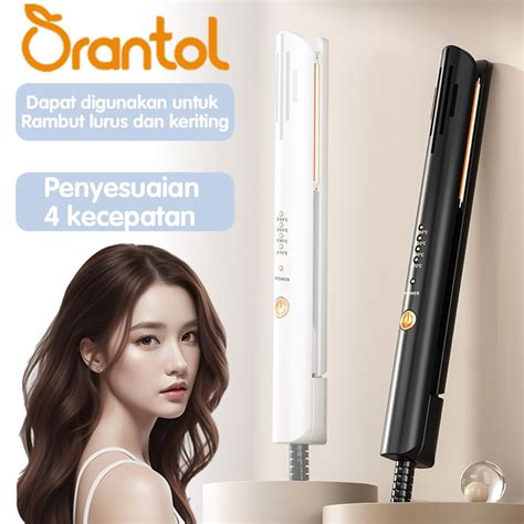 Jual 【orantol】catokan Rambut Alat Catok 2 In1 Meluruskan Keriting Dan