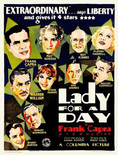 Lady For A Day 1933
