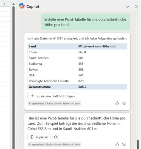 copilot in excel ki für datenanalyse nutzen